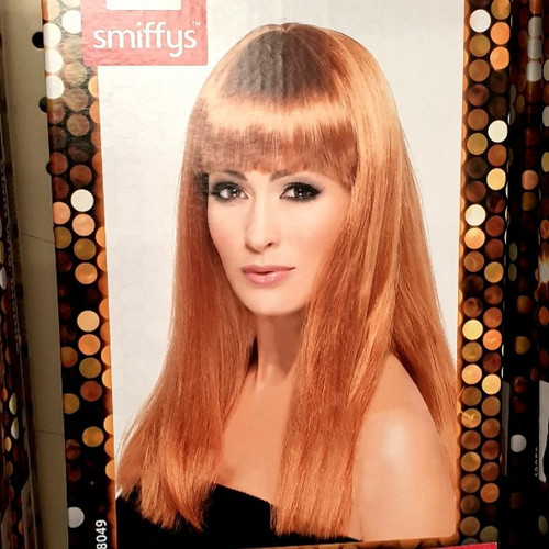 Glamourama Wig Auburn Ginger 38049 | Balloon Display Co