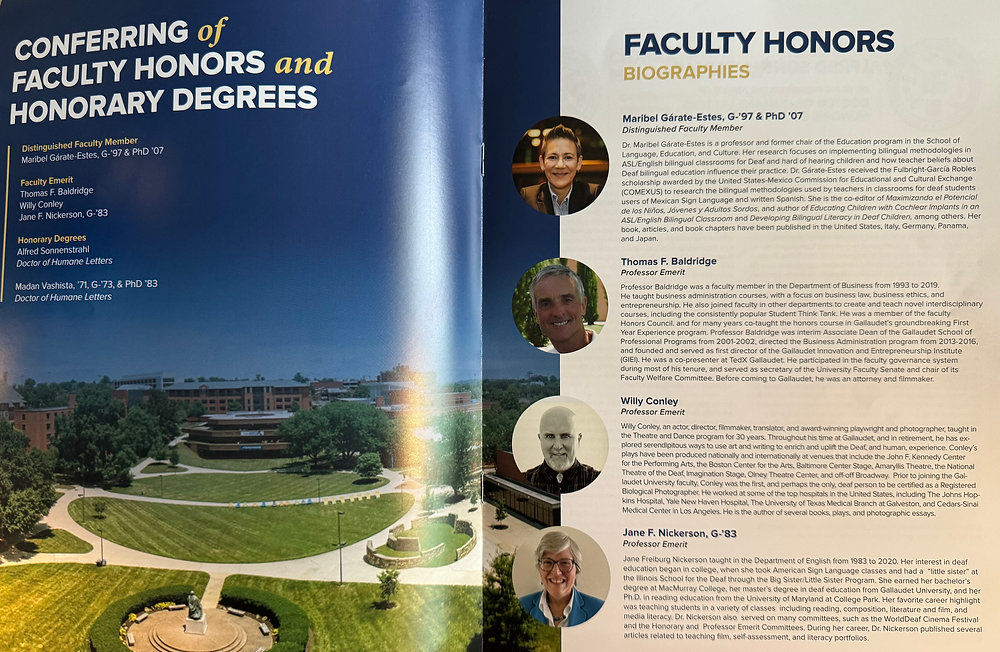 Professor Emeritus Honor