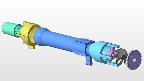 Thrust Vectoring Nozzle Assembly 3D STL Files | Drydocks
