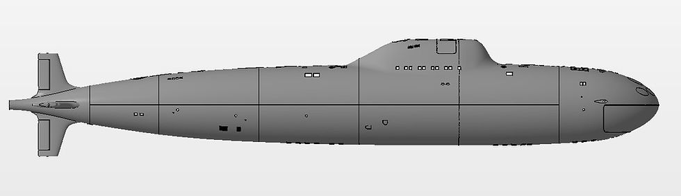 3D CAD Files For Subs | Drydocks 2/3