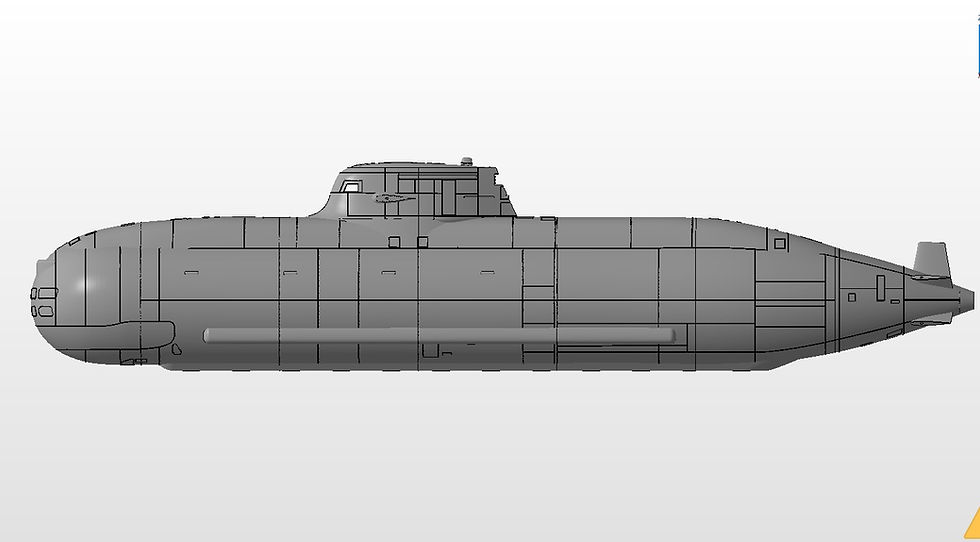 3D CAD Files For Subs | Drydocks