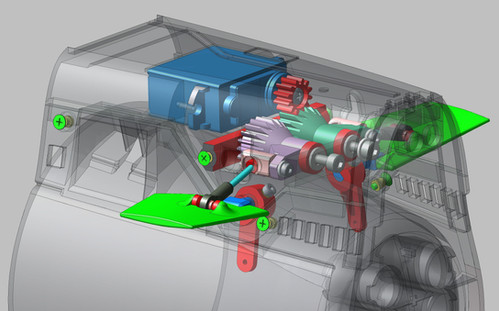 SSN571 Nautilus Retracting Bow Plane Assembly - Digital Files | Drydocks