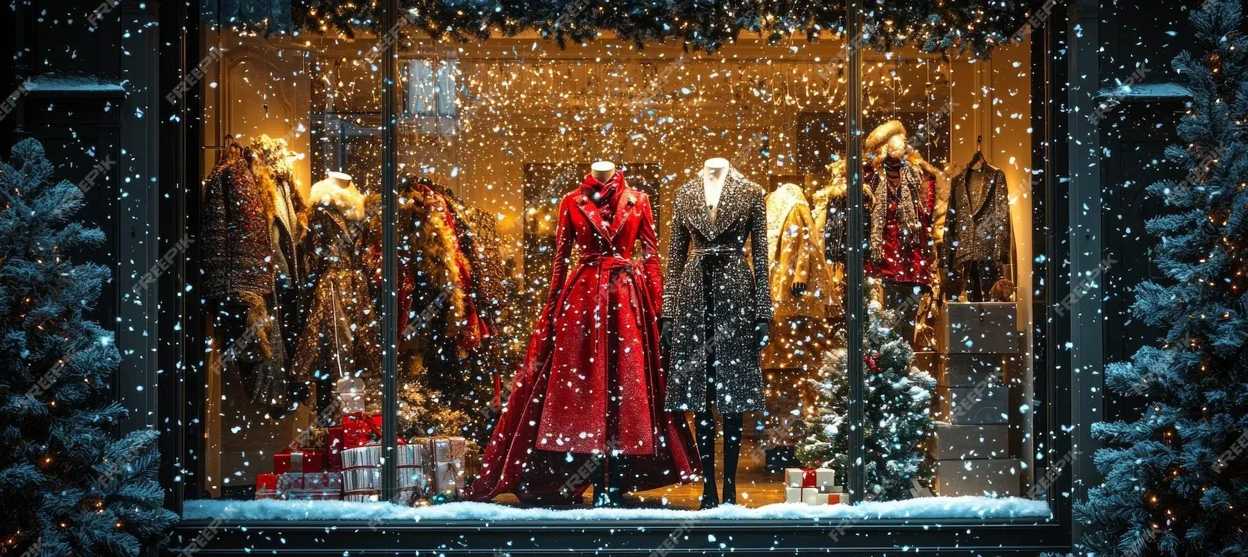 Deck the Windows: Unwrapping the Magic of Retail Christmas Window Displays