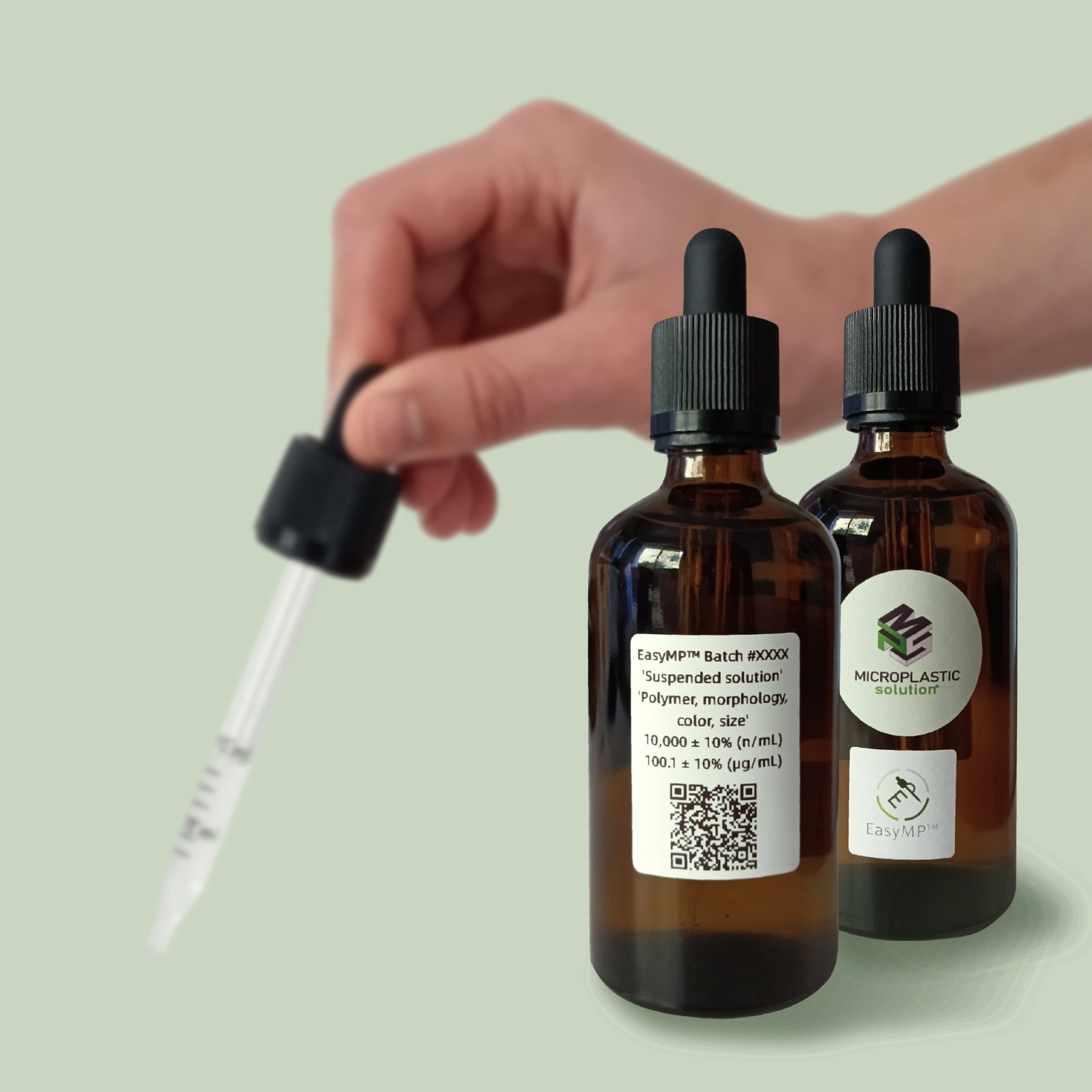 Microplastic reference materials (microplastic standards) | Microplastic Solution