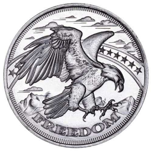 SDB - 1oz. - Silver Freedom (Round) | Aspire Silver Co.