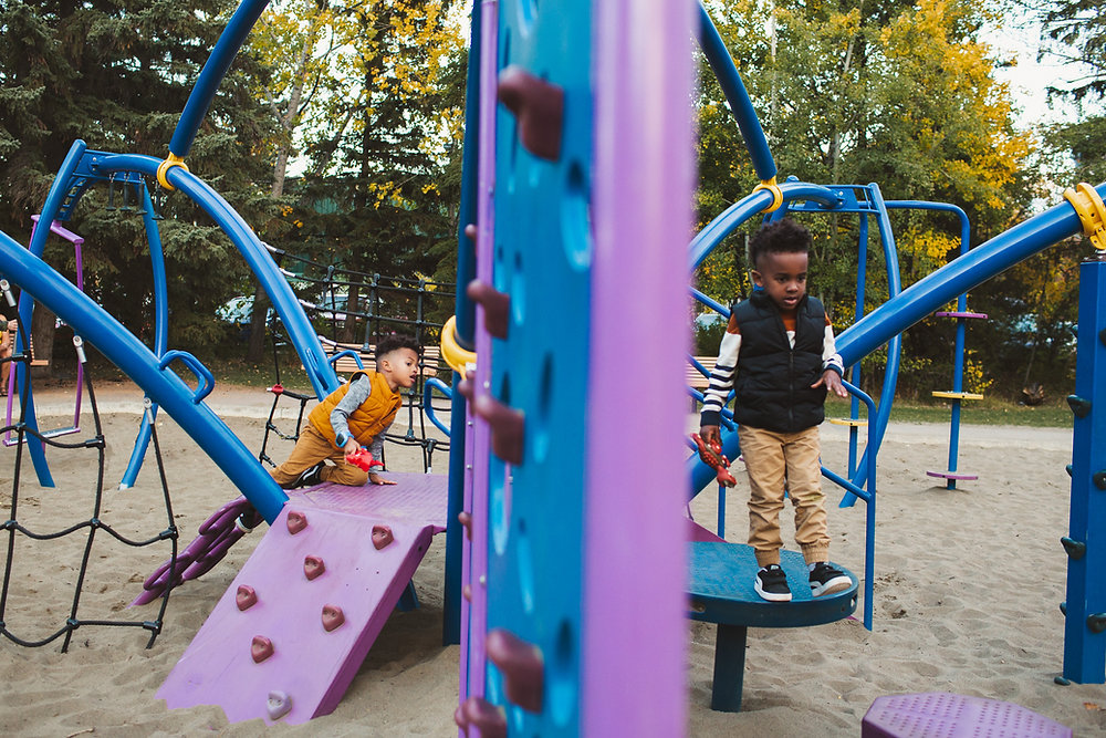 The Perfect Location for Family Photos: Your Favourite Playground