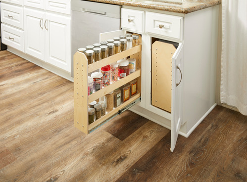 Adjustable 3-Tier Tower with Soft Close Rails | Slide-A-Shelf