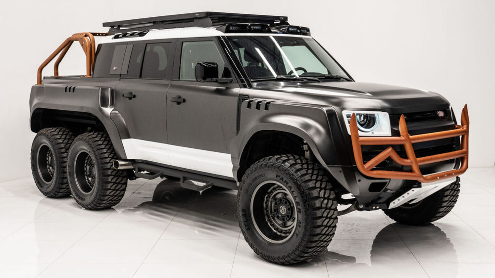 Apocalypse Manufacturing builds “World Ender” Land Rover Defender 6×6 ...