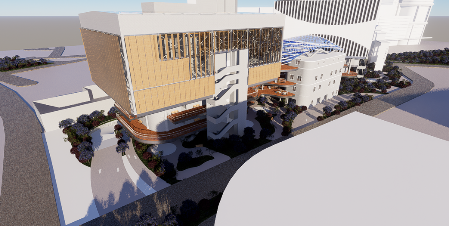3D Cultural Center Model | ArchiVinci | 35457
