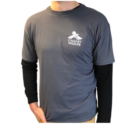 Unisex Box Fit T-Shirt- 4 Colours | Calgary Wildlife