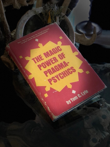 1971 MAGIC POWER OF PRAGMA - PSYCHICS - w/ Rare Pamphlet | Altar Room