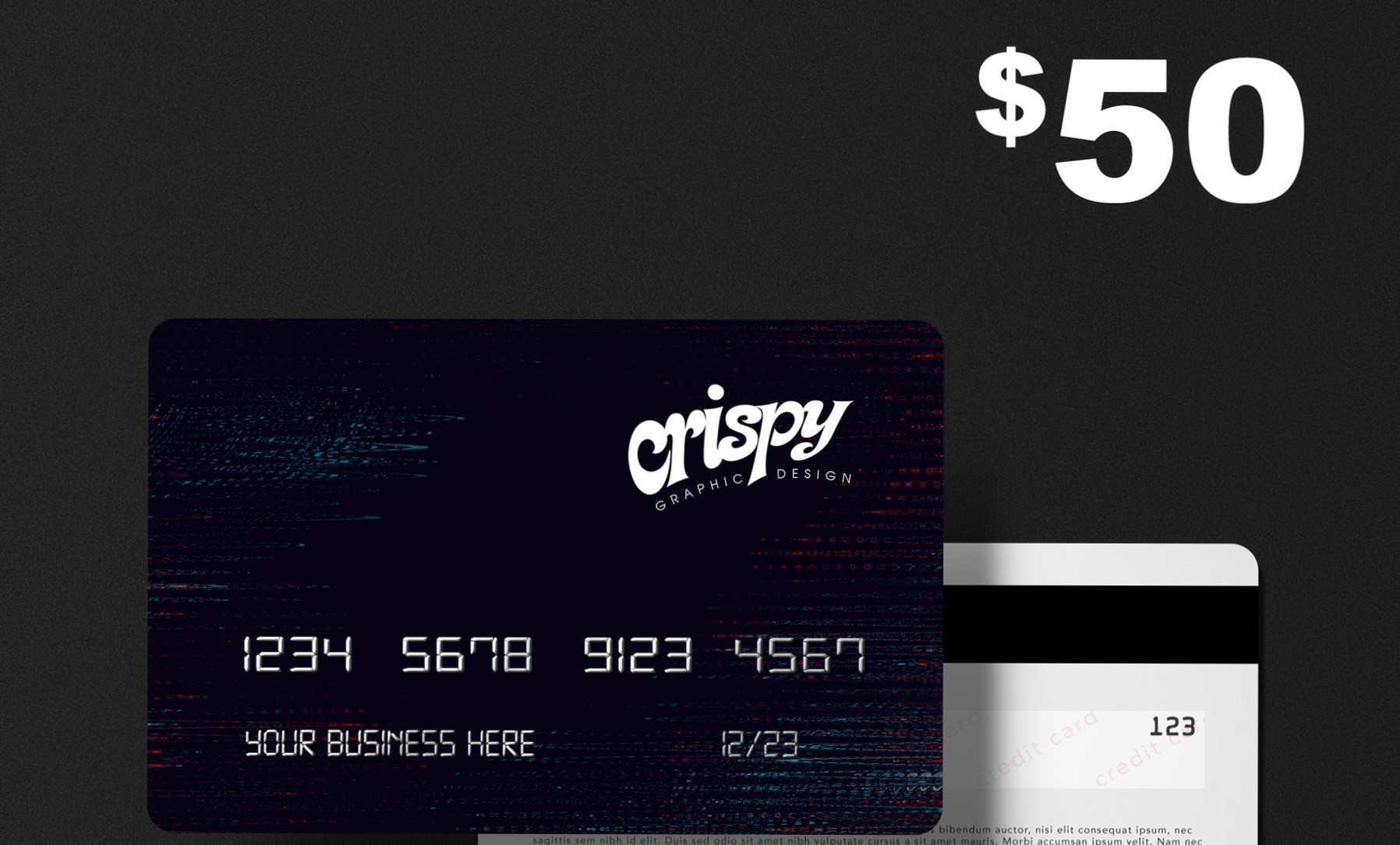 CRISPY COIN™ - eGift Cards | Crispy Graphic Design