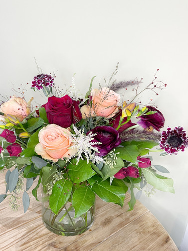 Isadora Flower Arrangement | Cool Green & Shady