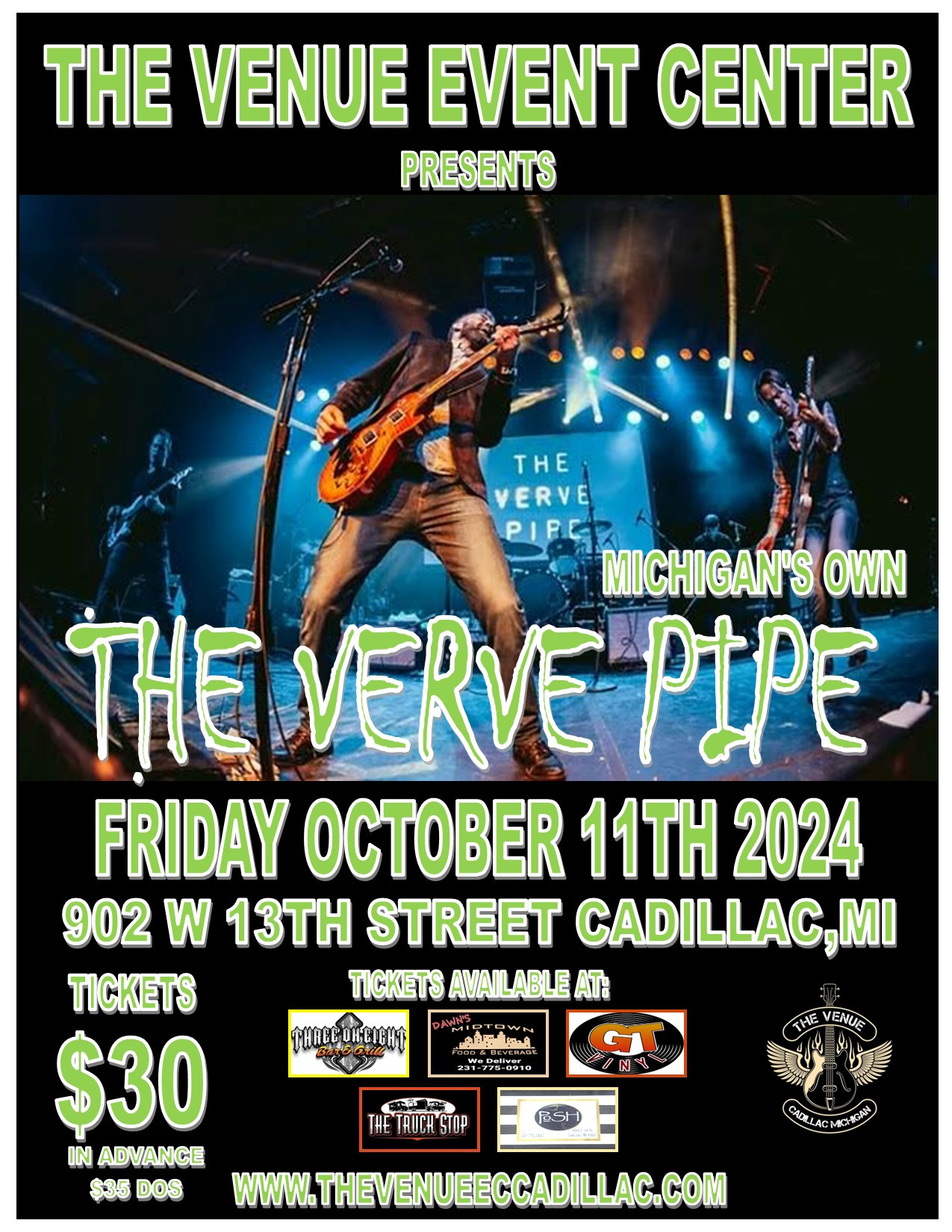 VERVE PIPE VIP TABLE of 4 | The Venue Event Cent