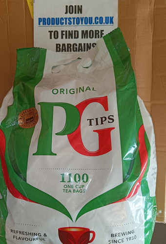 Pg Tips 1100 Tea Bags Original (BB: 12/2025) | Products To You