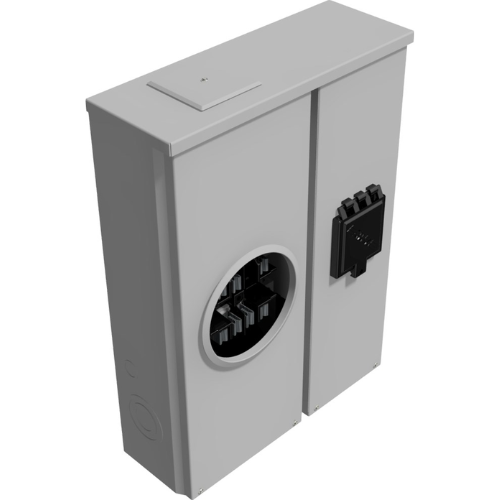 Base Integral para Medidor Trifásico 7 x 200A - Acometida Subterránea ...