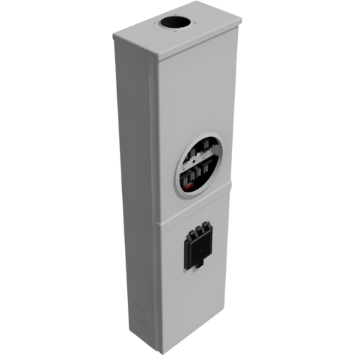 Base Integral para Medidor Trifásico 7 x 200A - Acometida Aérea ...