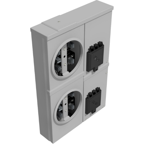 Base Integral para Medidor Monofásico 100A - Doble Acometida ...
