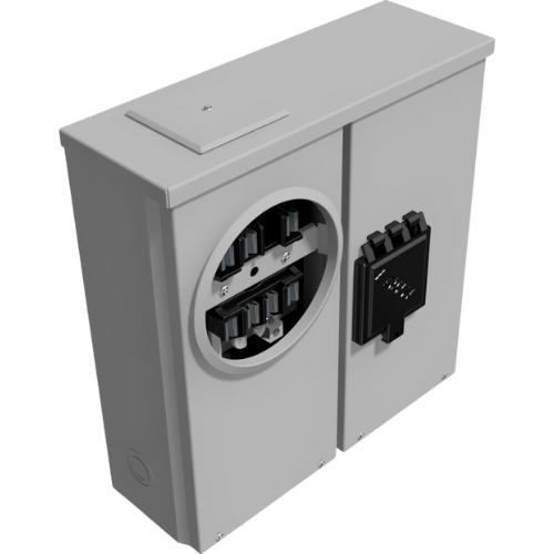 Base Integral para Medidor Trifásico 7 x 100A - Acometida Subterránea ...