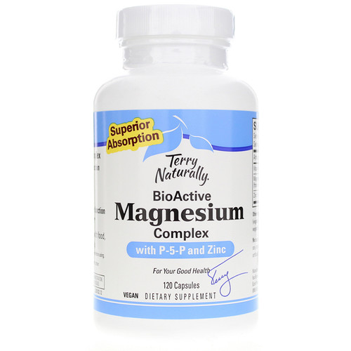 BioActive Magnesium Complex (P-5-P) by Terry Naturally | Greenapple