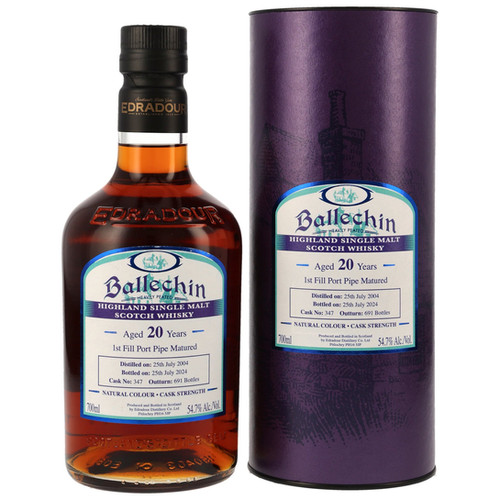 Ballechin 2004/2024 - 20 Jahre - #347 Port Pipe | Whiskyhimmel