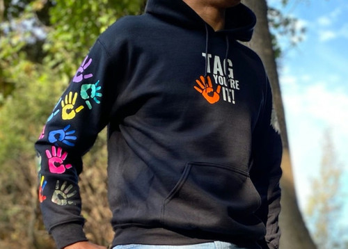 GLOW_TAG_Hooded Sweatshirt | Lenaj COLLECTION.