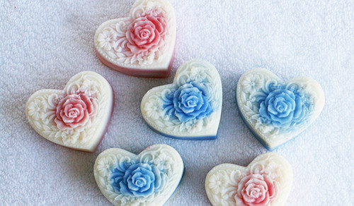 Rose Heart | One Leaf Soap