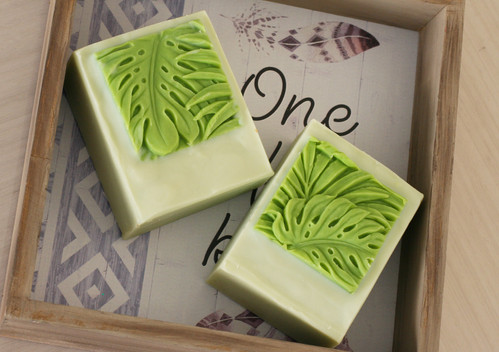 Monstera Leaf Handmade Soap | One Leaf Soap