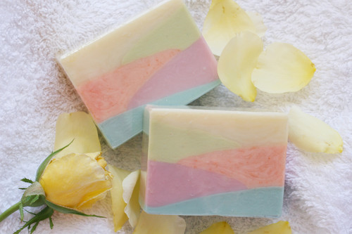 Flower Field Handmade Soap | One Leaf Soap