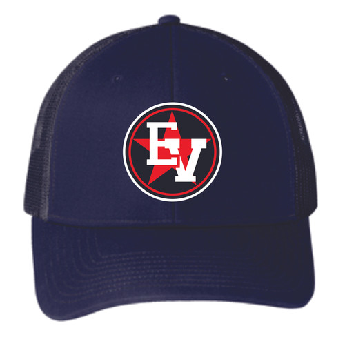 EV Star Logo SnapBack (navy) | East View Softball