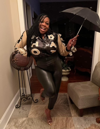 "WHO DAT Chick Jacket" | Lorelle’s Boutique