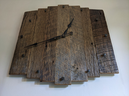'Dakota' Barn Wood Wall Clock | Banyan Tree Studio