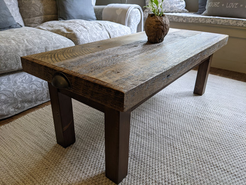 'Dakota' Barn Wood Coffee Table | Banyan Tree Studio