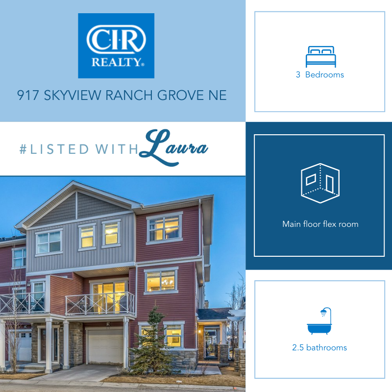 3 Bedroom Townhome in Skyview Ranch!