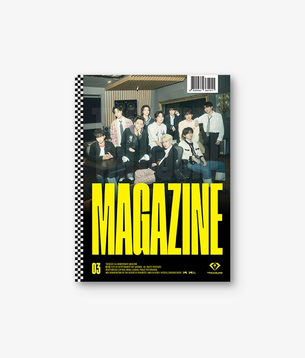 TREASURE 3RD ANNIVERSARY MAGAZINE | shop