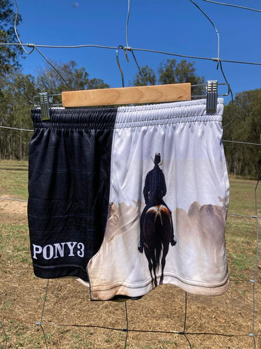 Dusty Cowboy Footy Shorts | PONY3