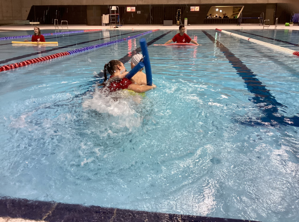 Swimming Team go to the Olympic Pool, Stratford