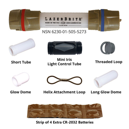 Single Mode Military Light Kit - Visible Light Options | LazerBrite