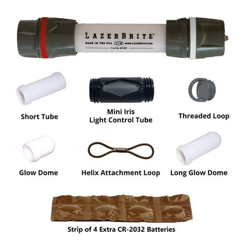 Multi-Lux Military Light Kit - Visible Light Options | LazerBrite