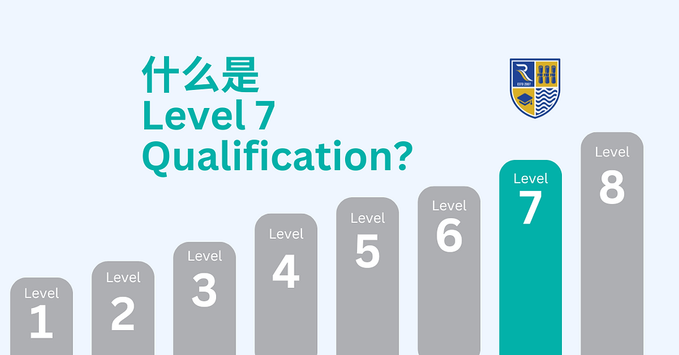 你知多少 | 什么是Level 7 Qualification?