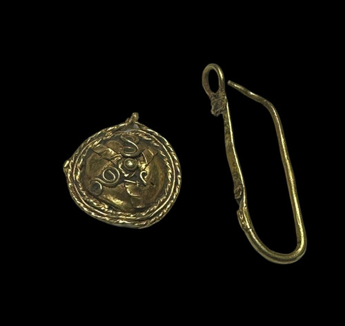 Ancient GOLD Roman brooch/fibula. Circa 1-4th century AD | Roman Coin Bank