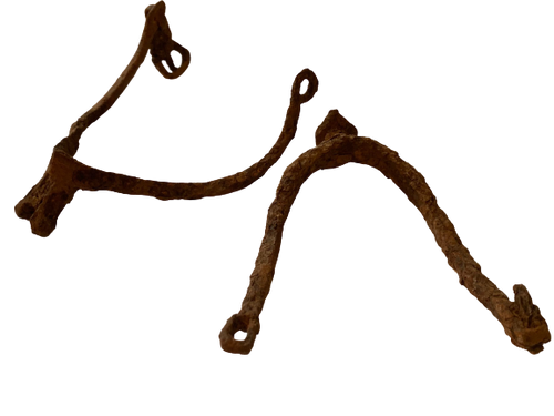 A Pair of Medieval Spurs | Roman Coin Bank