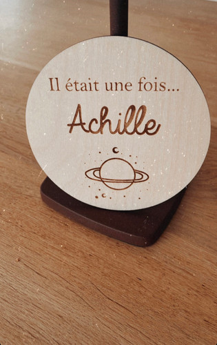 Pancarte "Il était une fois" | Atelier Sofia