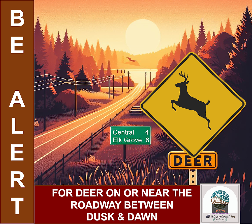WATCH FOR DEER