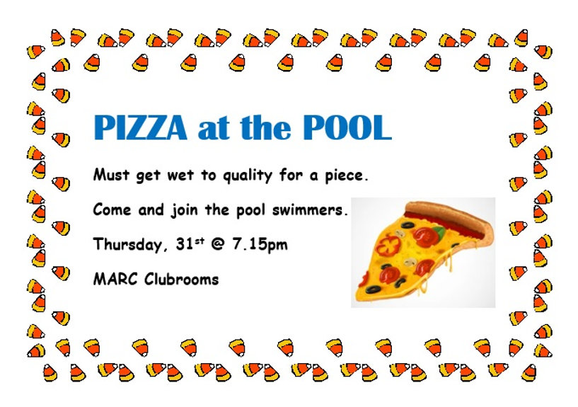 Pizza at the Pool Night