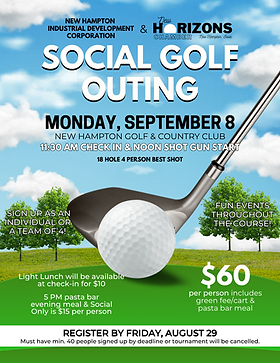 golf outing flyer