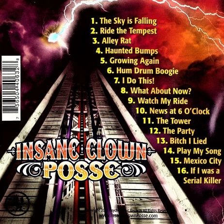 Insane Clown Posse The Tempest 17th Anniversary