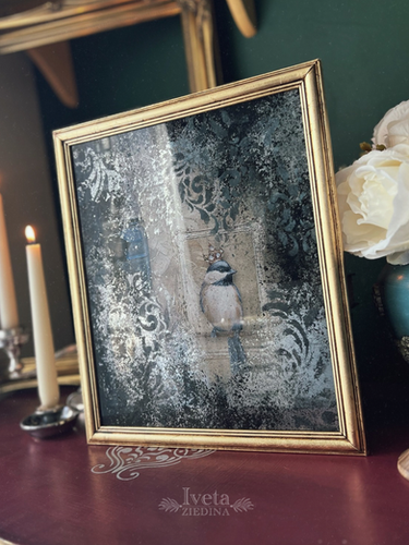 Vintage Treasure Frame Online Class | Iveta Ziedina