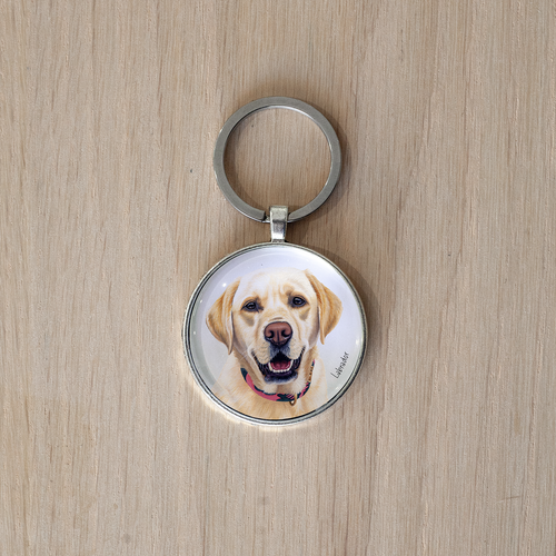 Labrador Yellow - Keychain | MJW Pets + Wildlife