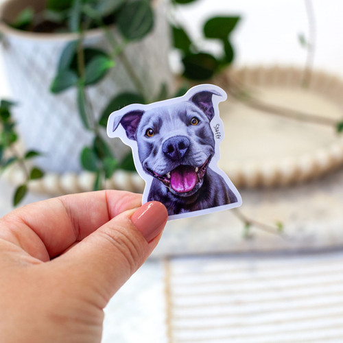 Staffy II - Sticker | MJW Pets + Wildlife